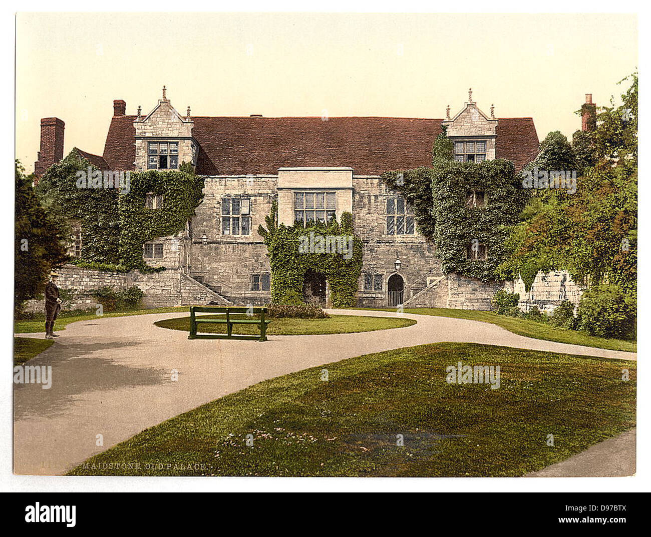 [Old Palace, Maidstone, England] (LOC Stock Photo - Alamy