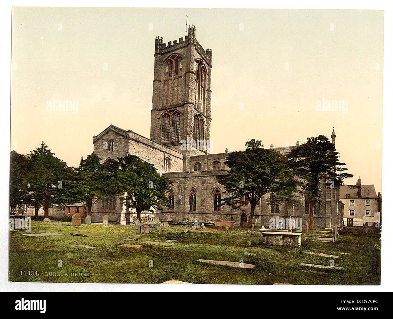 [Church, Ludlow, England] (LOC Stock Photo - Alamy