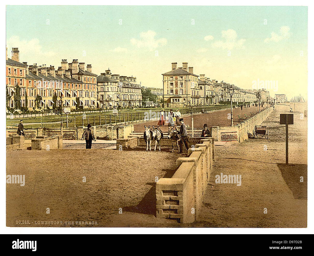 [The terrace, Lowestoft, England] (LOC Stock Photo - Alamy
