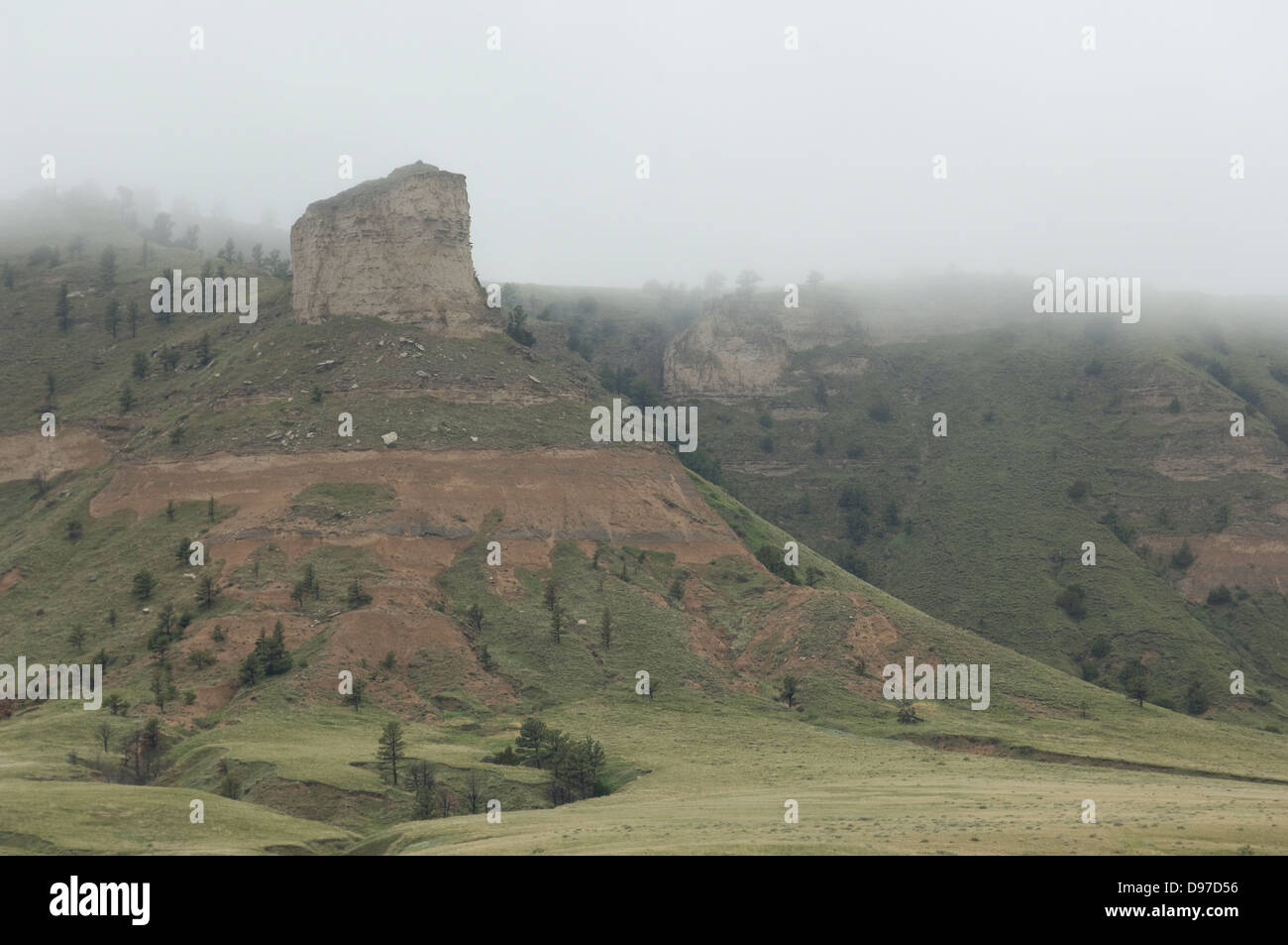 Mitchell Pass on the Oregon Trail, Scotts Bluff National Monument ...