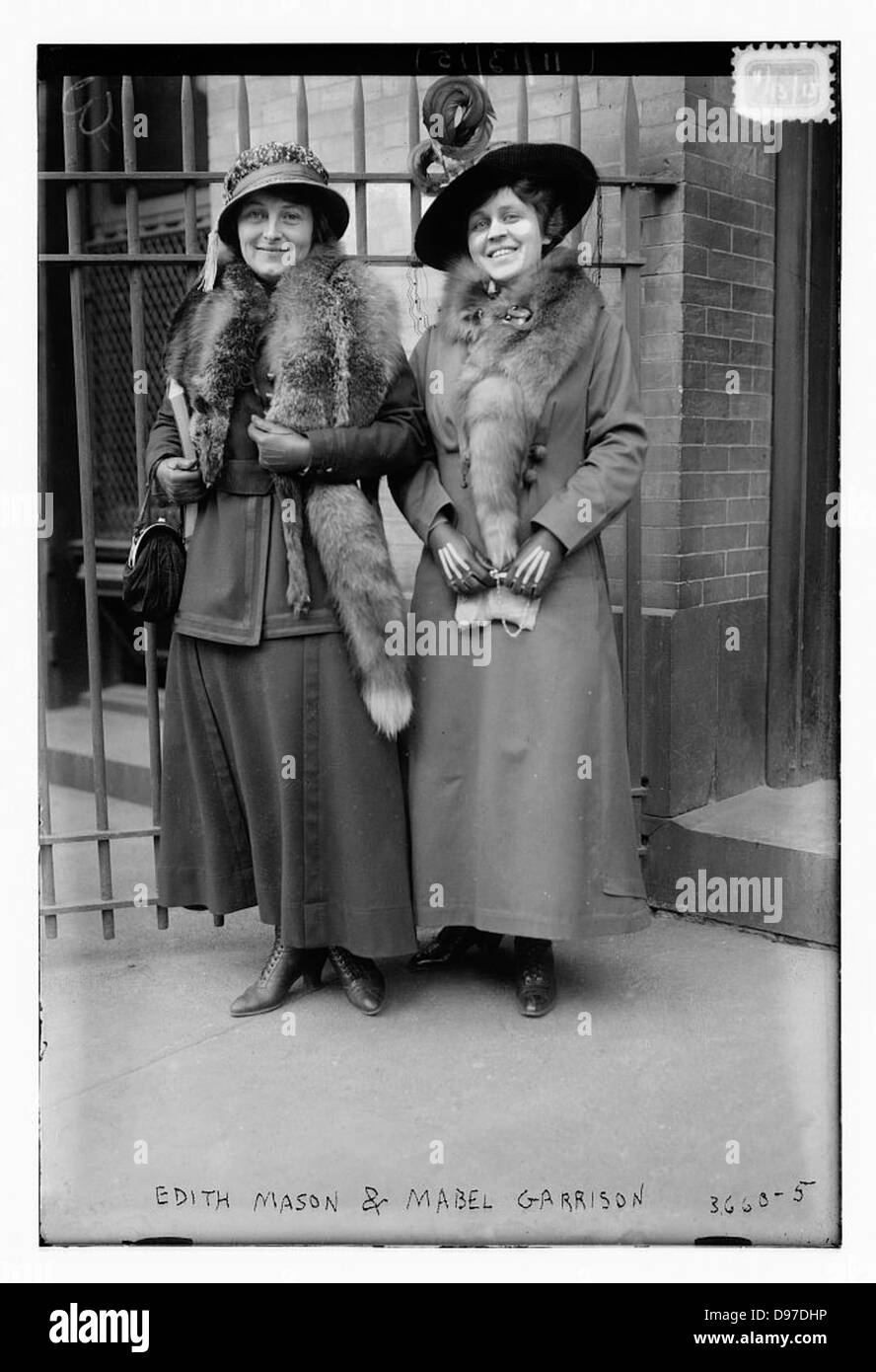 Edith Mason & Mabel Garrison (LOC Stock Photo - Alamy