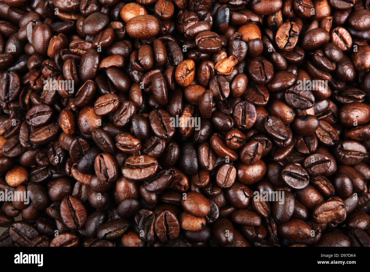 Coffee Beans isolated on white Stock Photo - Alamy