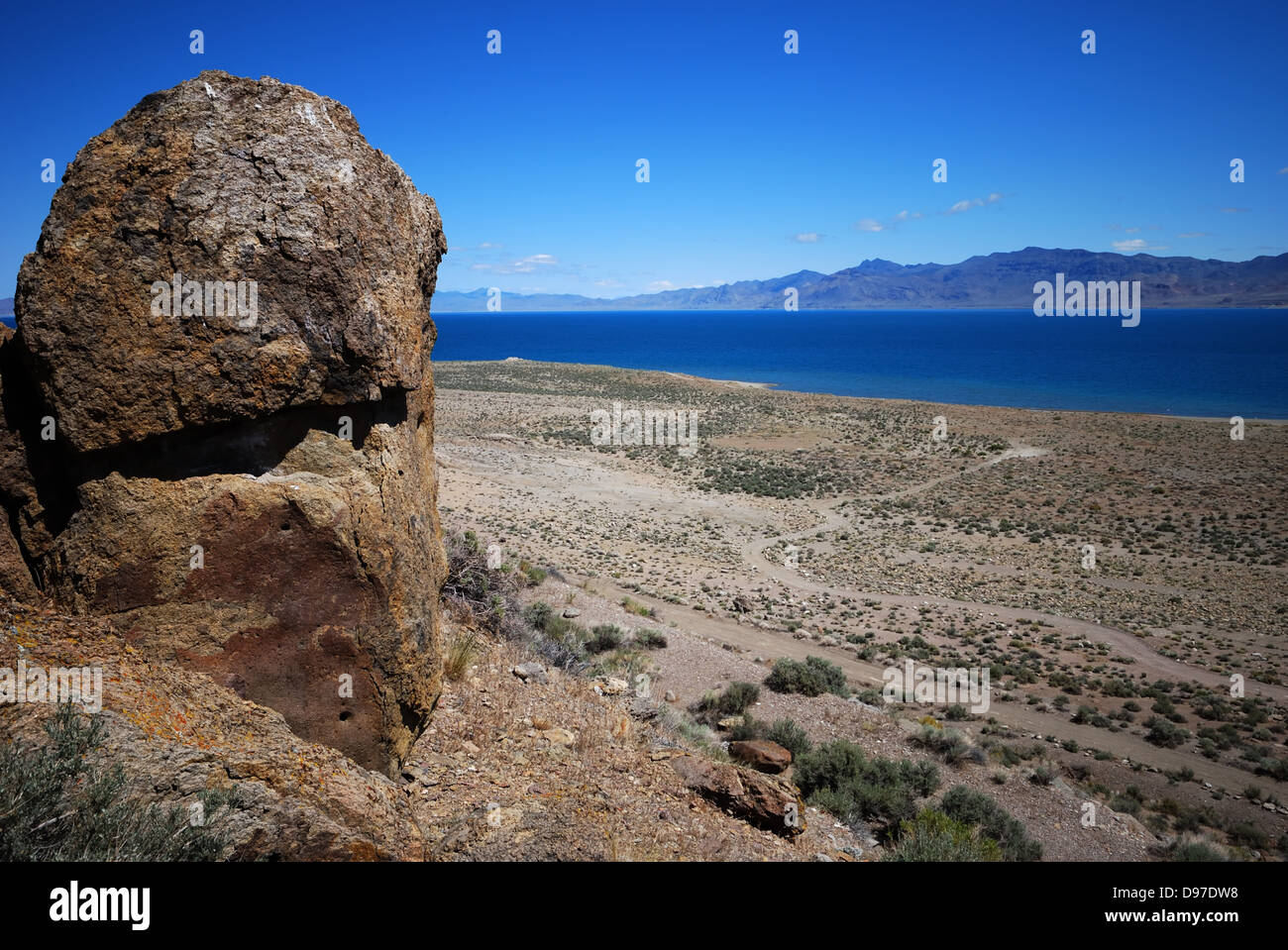 Pyramid Lake Nevada Stock Photo - Alamy