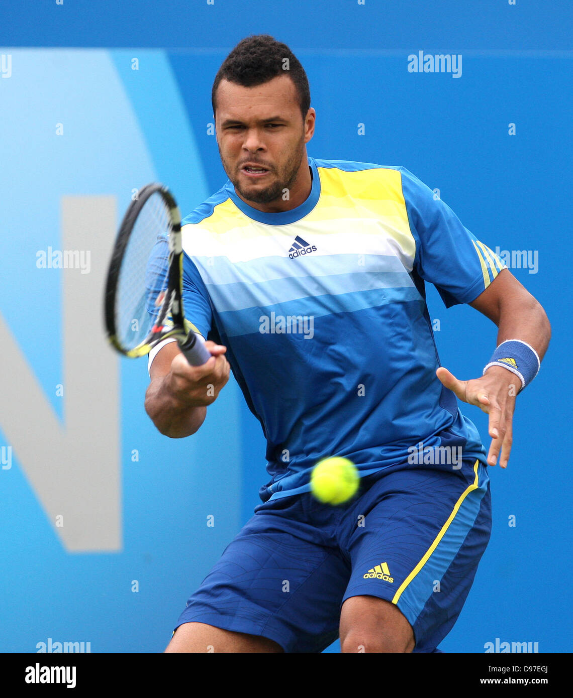 Jo wilfried tsonga aegon championships queens club hi-res stock ...