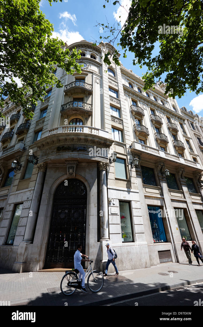 Barcelona ramblas la rambla placa hi-res stock photography and images ...