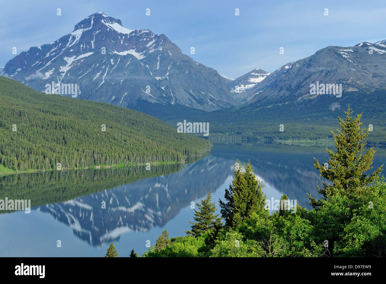 Lower Two Medicine Lake Glacier National Park Two Medicine sector ...