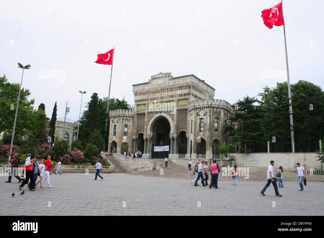 Main building of istanbul university hi-res stock photography and ...