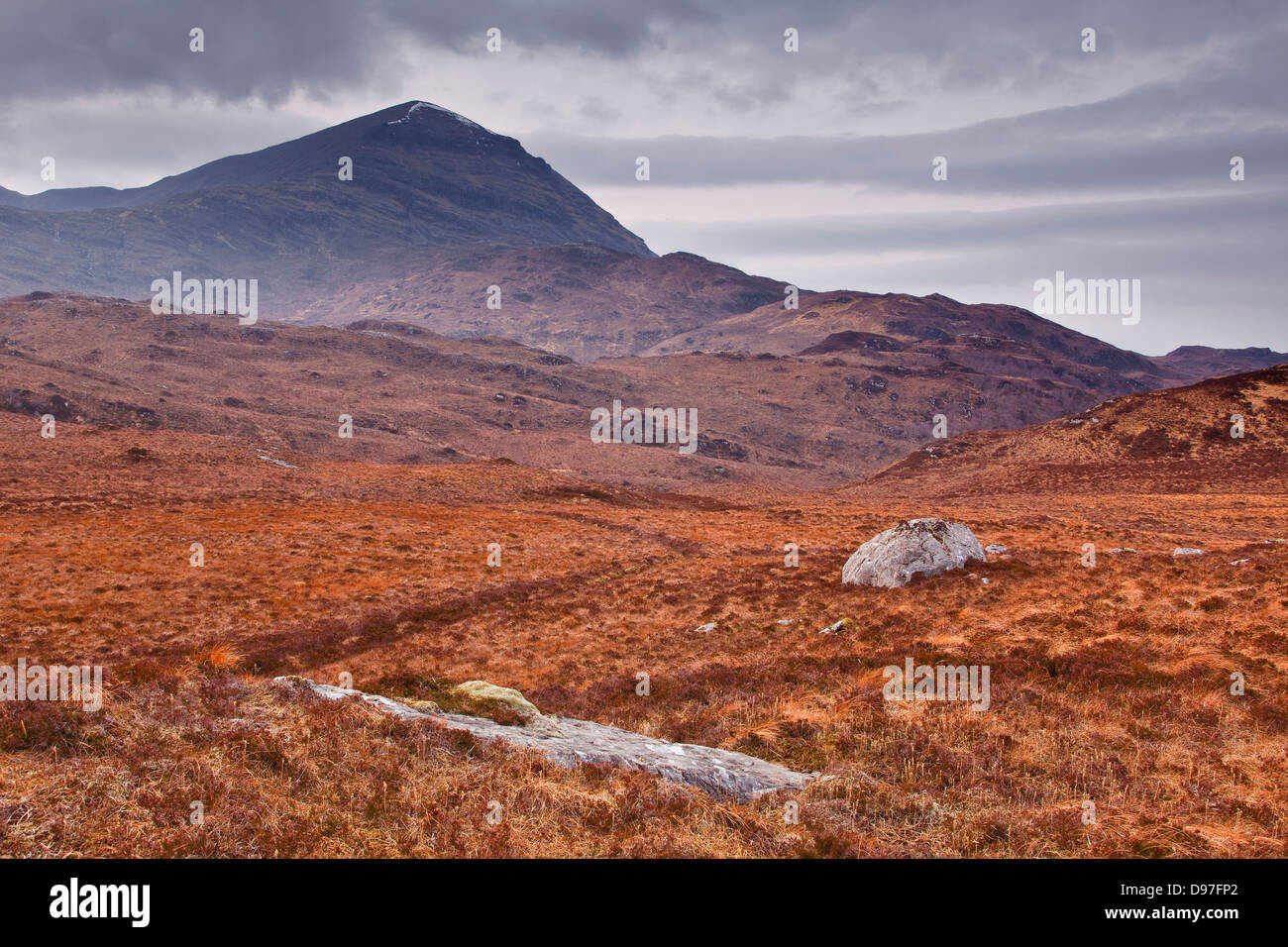 Quinag in the Scottish Highlands Stock Photo - Alamy