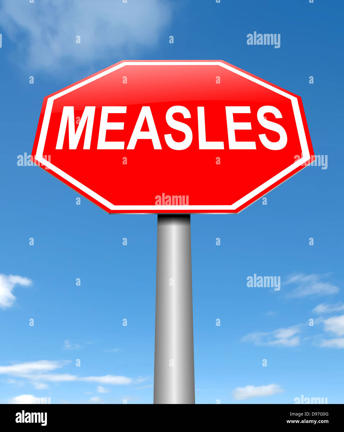 Measles warning hi-res stock photography and images - Alamy