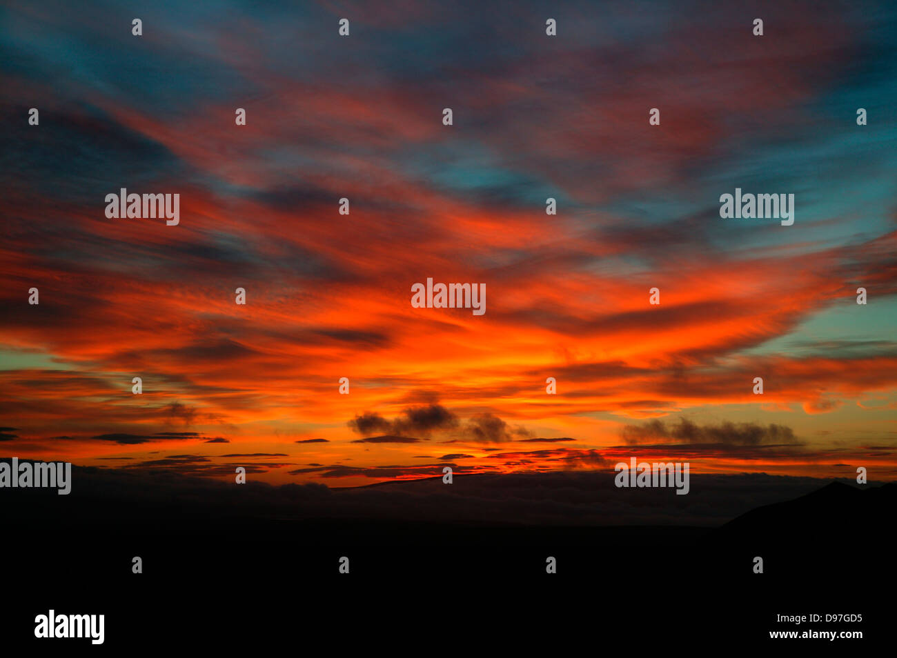 Midnight sunset hi-res stock photography and images - Alamy
