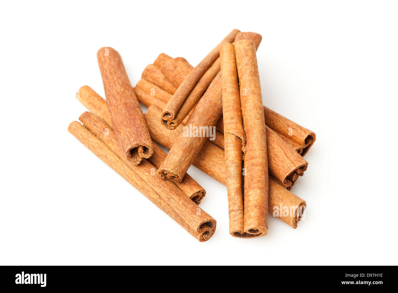 Organic cinnamon bark Cut Out Stock Images & Pictures - Alamy