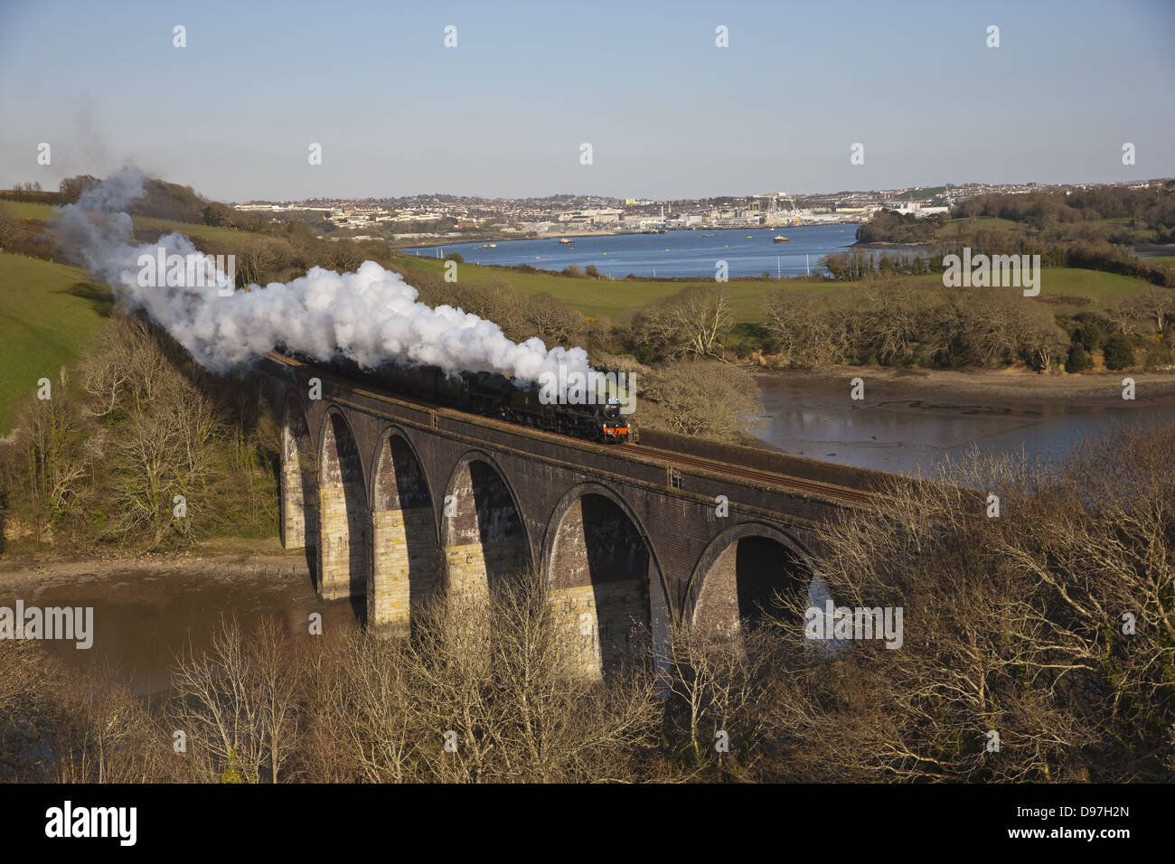 Forder viaduct hi-res stock photography and images - Alamy