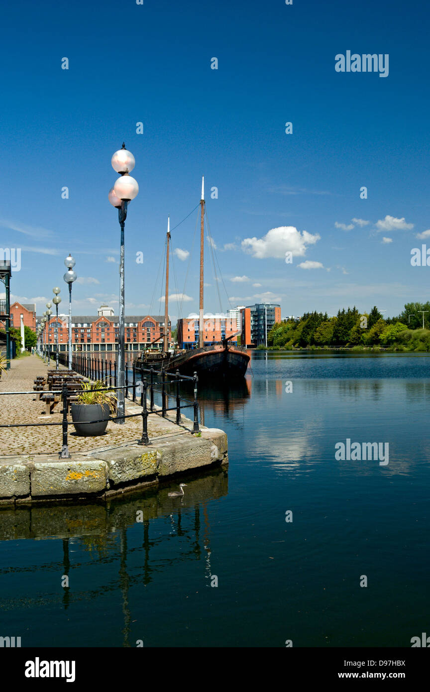 Atlantic Wharf, Cardiff Bay, Cardiff, Wales, UK Stock Photo - Alamy
