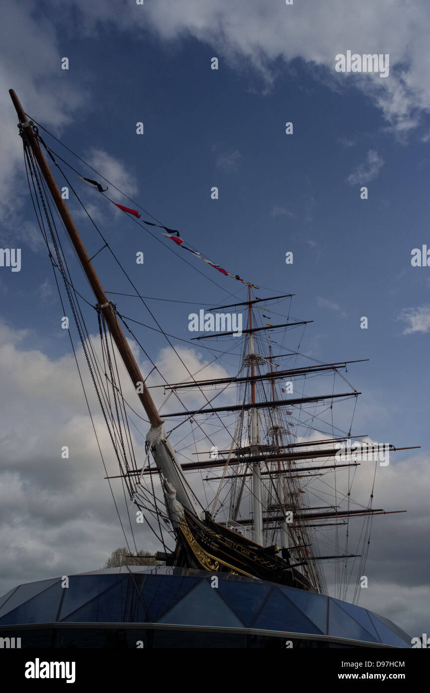 Historic sailing ship cutty sark hi-res stock photography and images ...