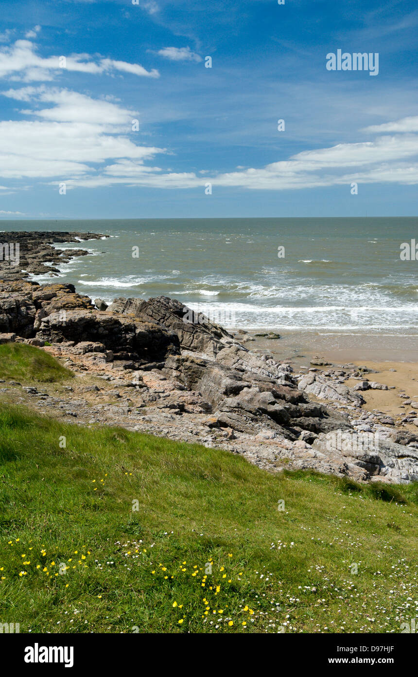 sker sands, kenfig near porthcawl south wales Stock Photo - Alamy