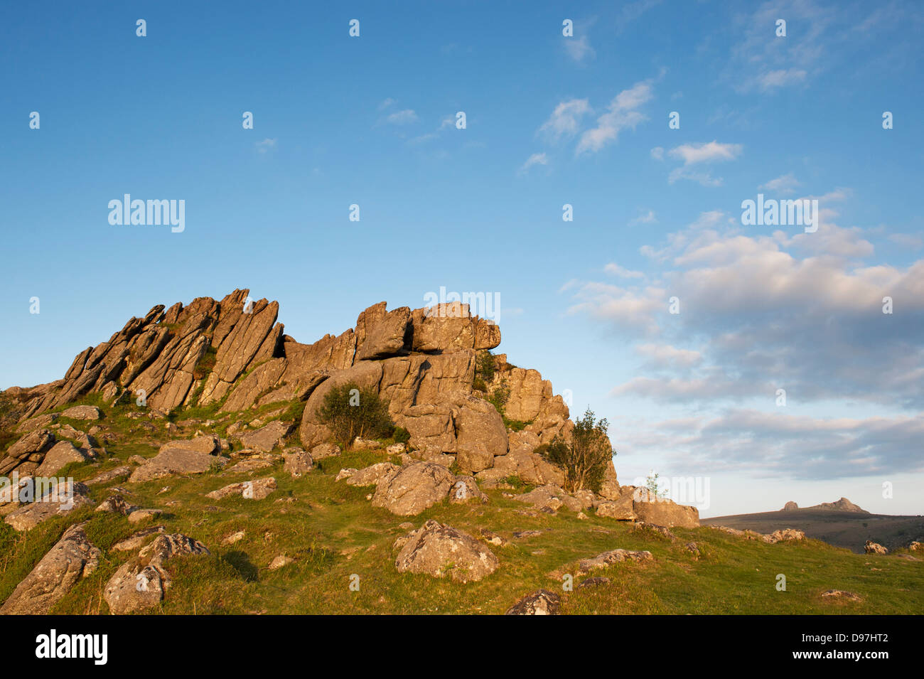 Granite Tor, Dartmoor national park, Devon, England Stock Photo - Alamy