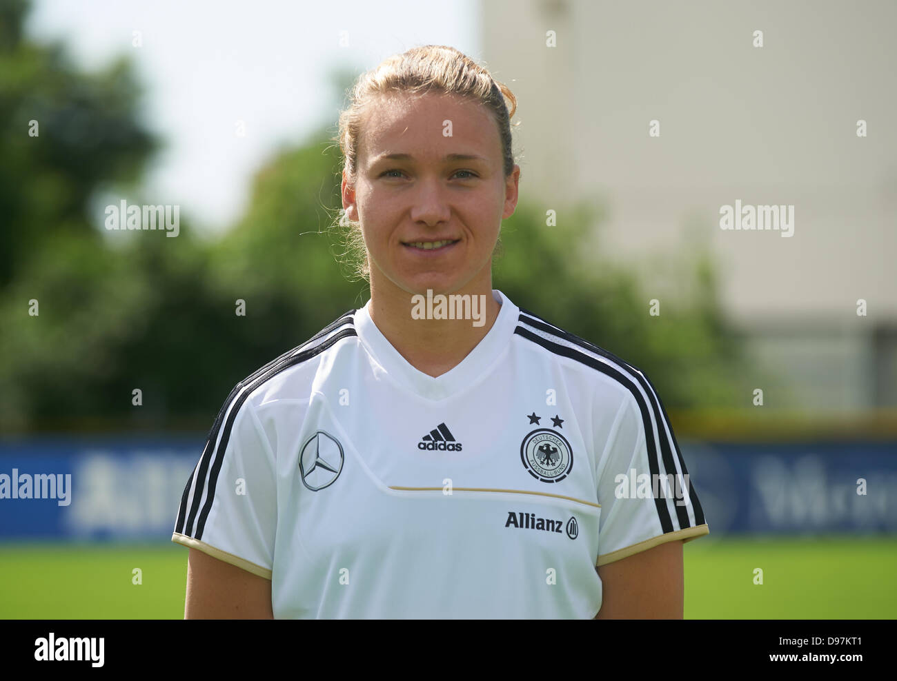 The player on the women's German national soccer squad, Josephine ...