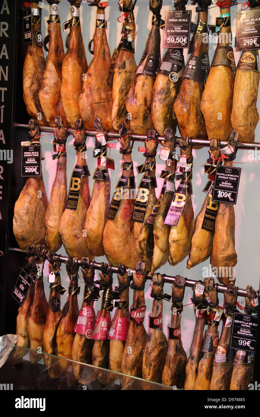 Legs of ham hi-res stock photography and images - Alamy