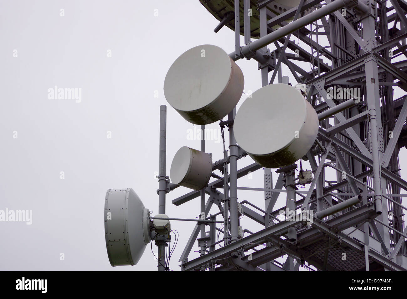 Communications Tower near Stillingfleet, York in North Yorkshire, UK ...