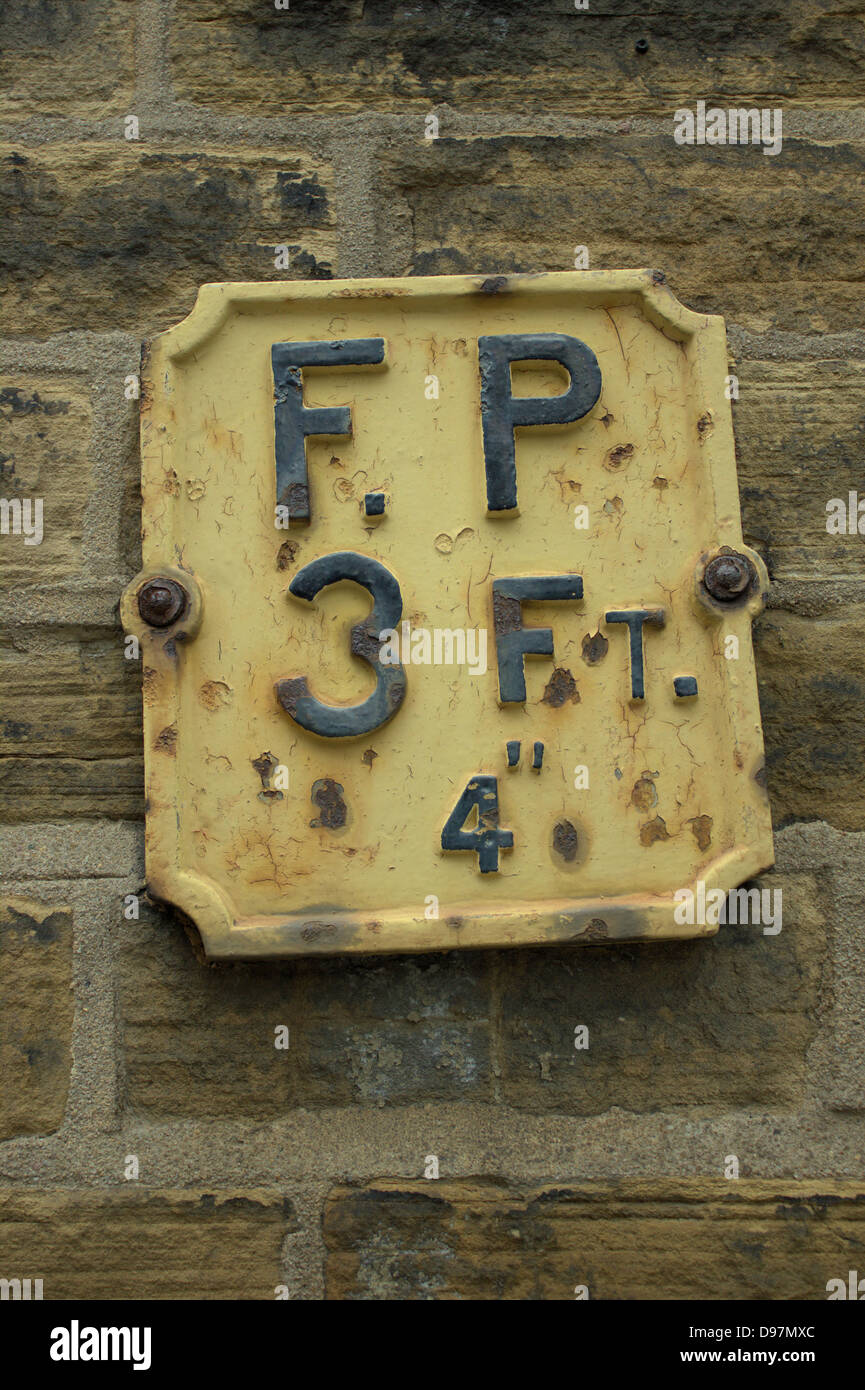 Fire Point Sign Stock Photo - Alamy