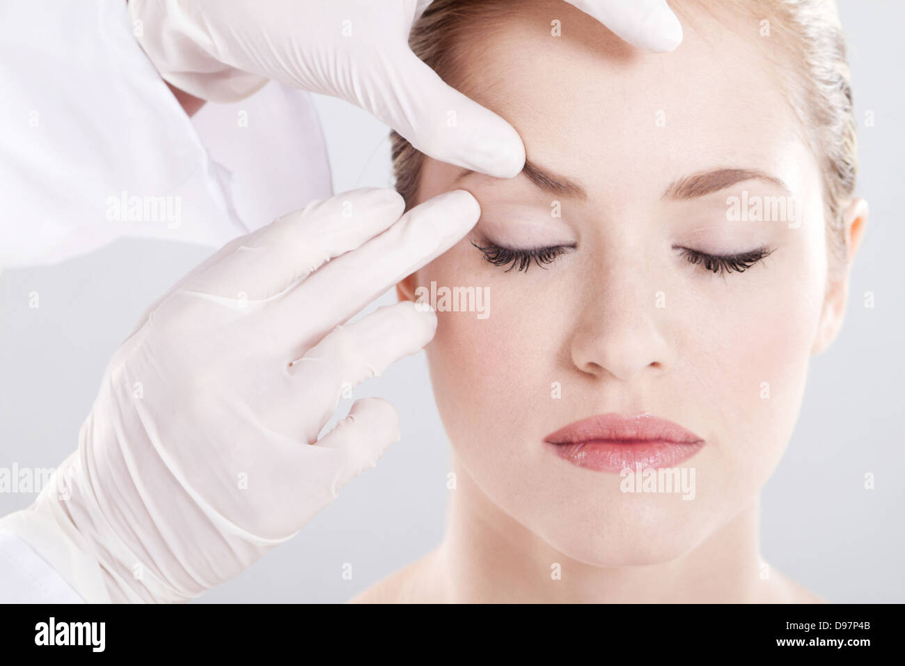 skin check before plastic surgery Stock Photo - Alamy