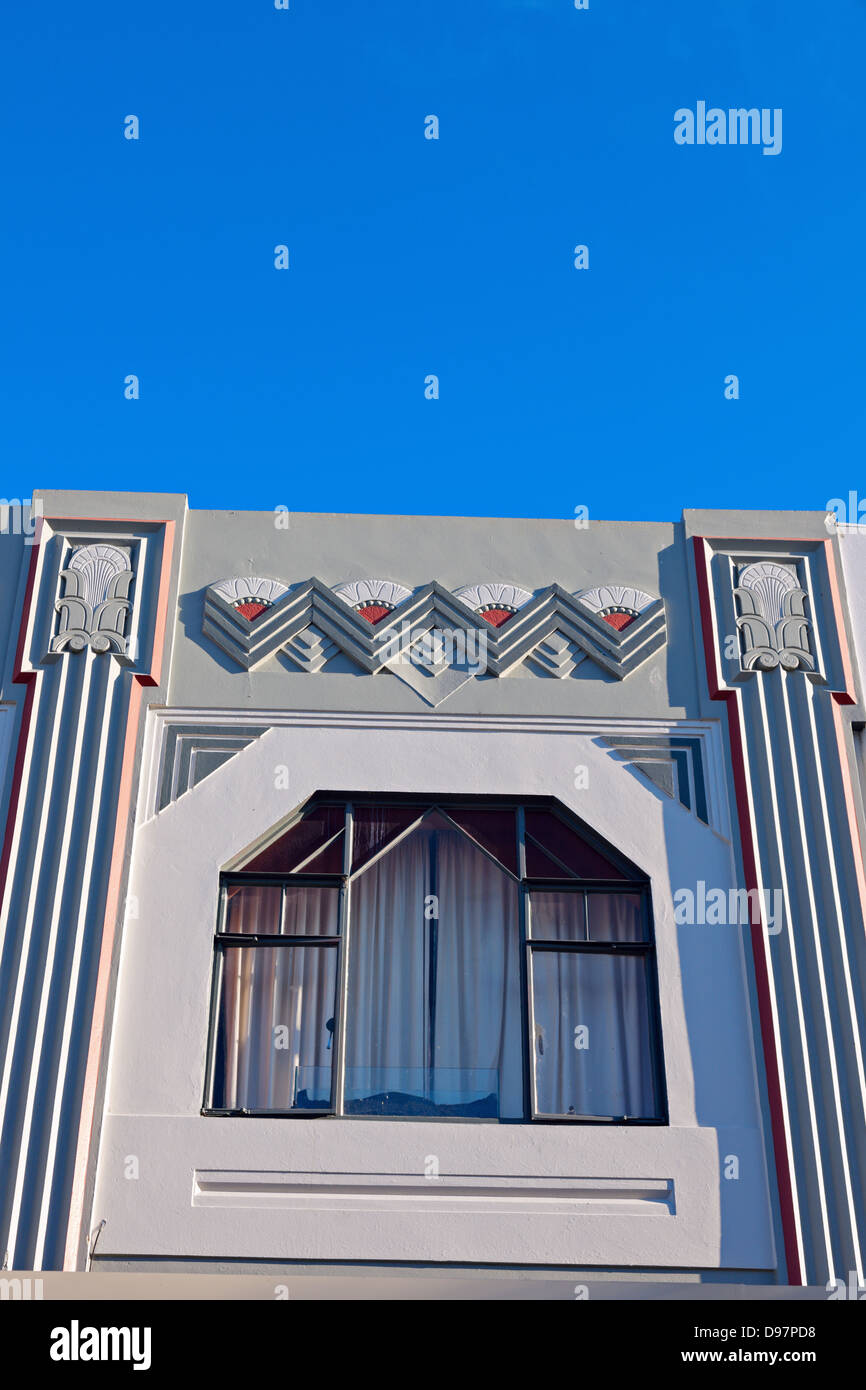 Art deco architecture of Napier, New Zealand Stock Photo - Alamy