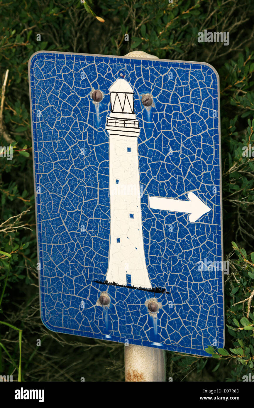 Lighthouse sign hi-res stock photography and images - Alamy