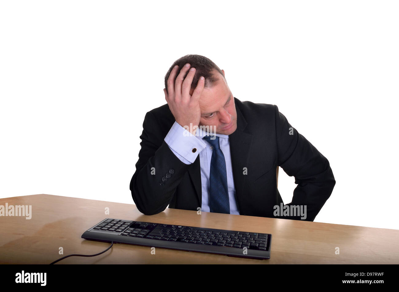 Pressure sad hi-res stock photography and images - Alamy