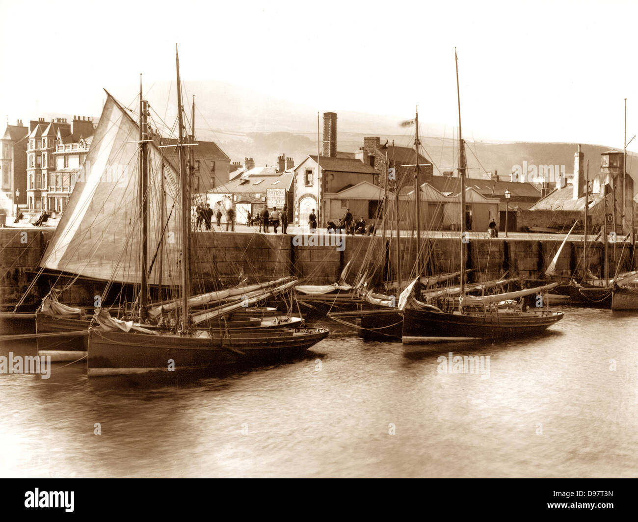 1900s fishing boats hi-res stock photography and images - Alamy