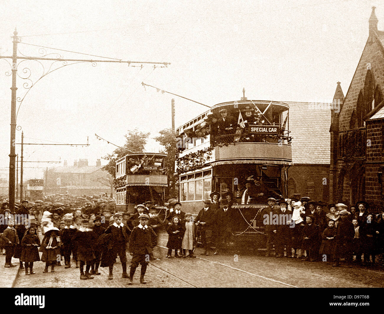 First tram from leeds in hi-res stock photography and images - Alamy