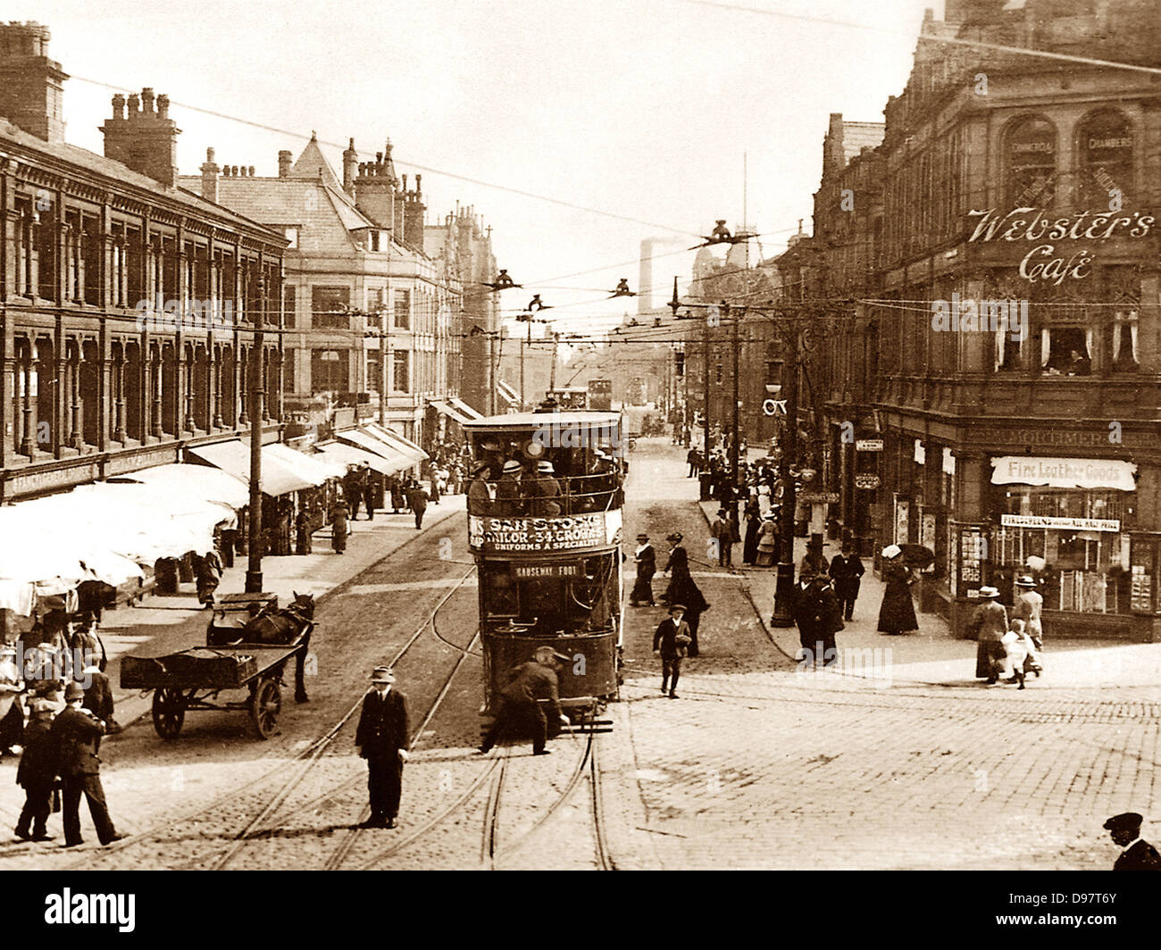 Commercial street 1900s hi-res stock photography and images - Alamy