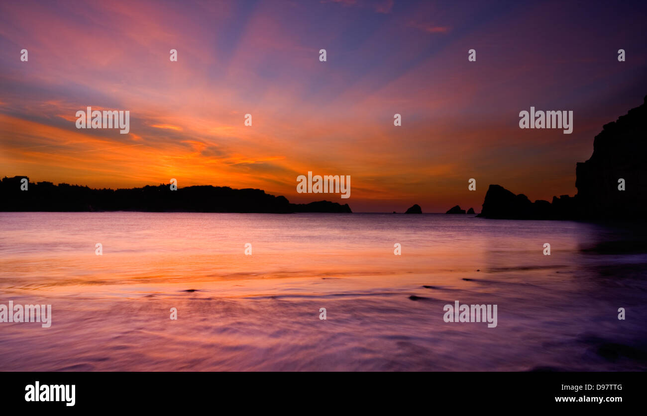 Portio beach hi-res stock photography and images - Alamy