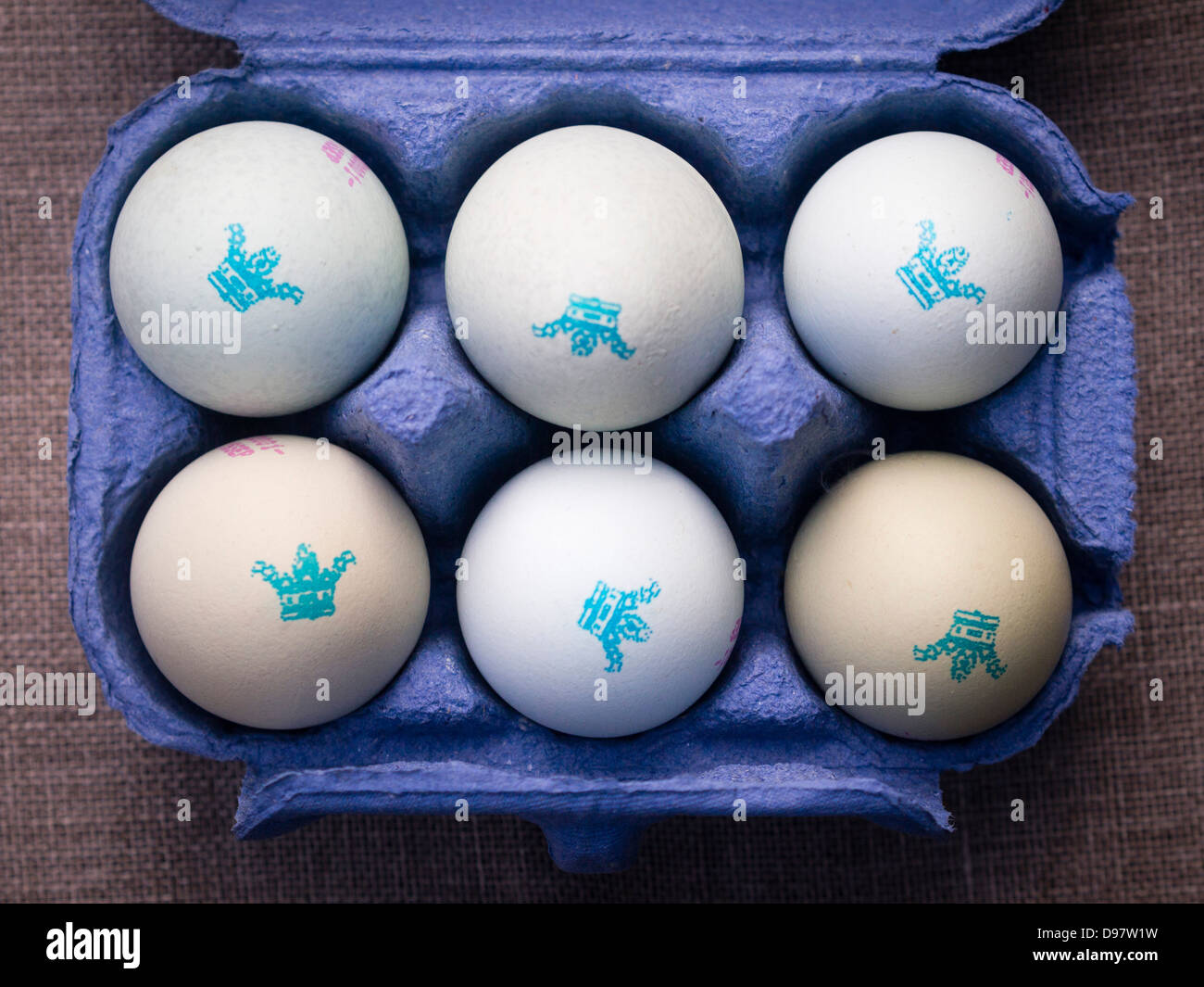 Clarence court free range egg hi-res stock photography and images - Alamy