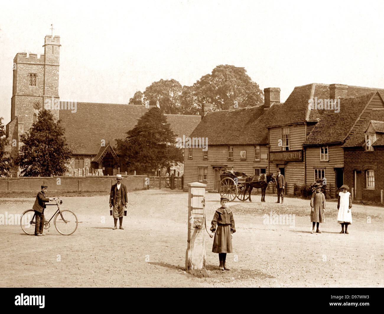 Tillingham early 1900s Stock Photo - Alamy