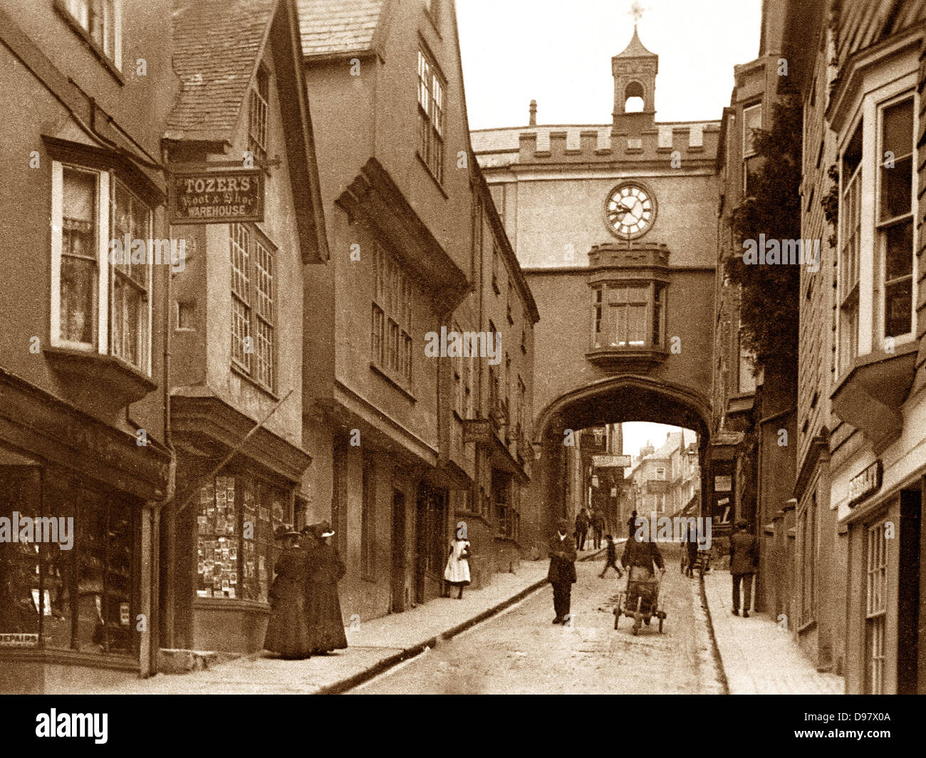 Devon fore street hi-res stock photography and images - Alamy