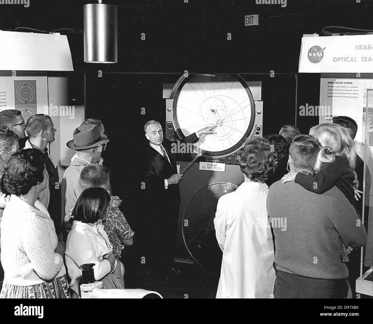 Nasa exhibit Black and White Stock Photos & Images - Alamy