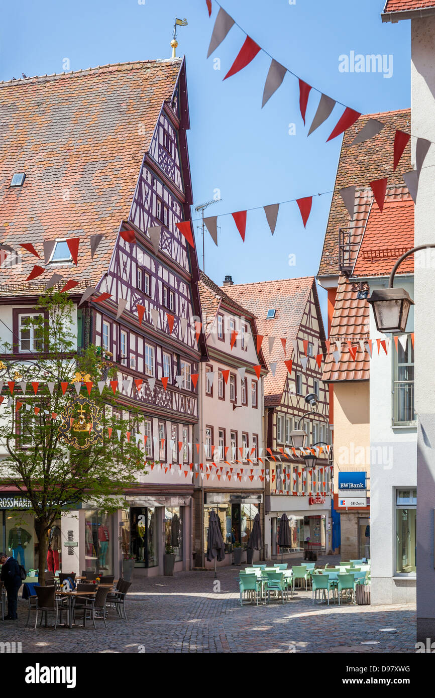 Marktstraße, Öhringen, Germany, Europe Stock Photo - Alamy