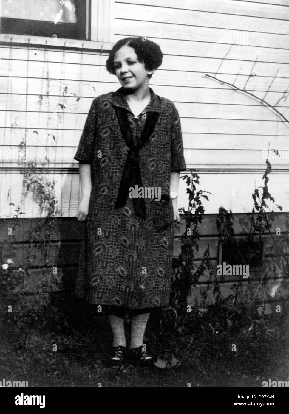 Katie Phar standing outside, Not Dated Stock Photo - Alamy