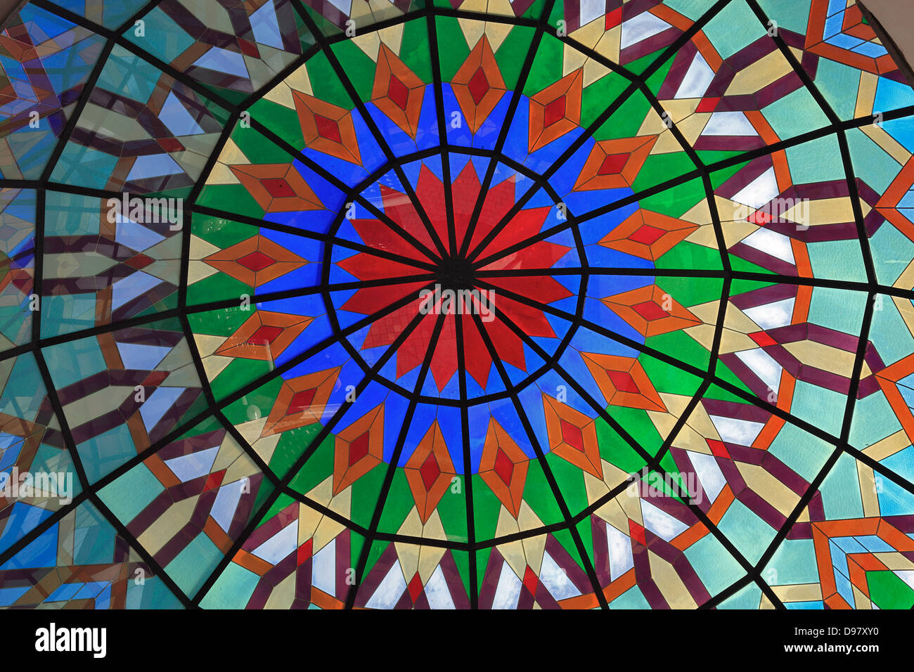 Glass dome in the Souk of Muthra, Muscat, Oman Stock Photo - Alamy