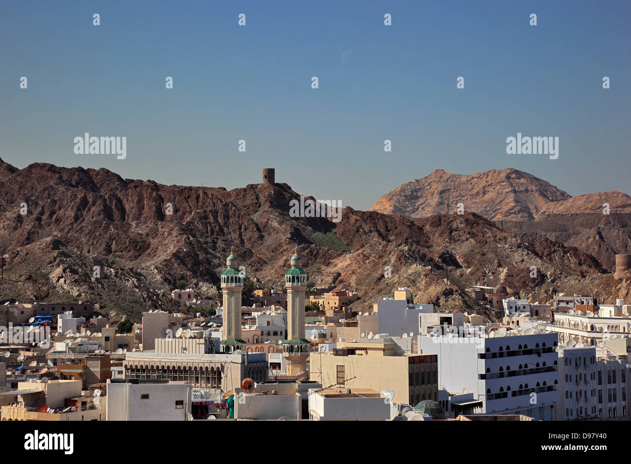 Muscat skyline hi-res stock photography and images - Alamy