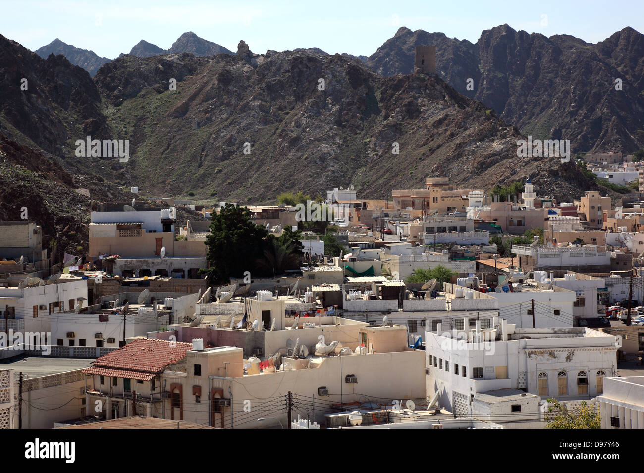 Skyline of mutrah hi-res stock photography and images - Alamy