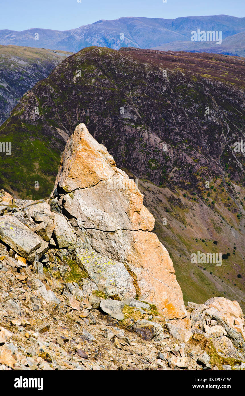 Fleetwith Pike from High Crag Stock Photo - Alamy