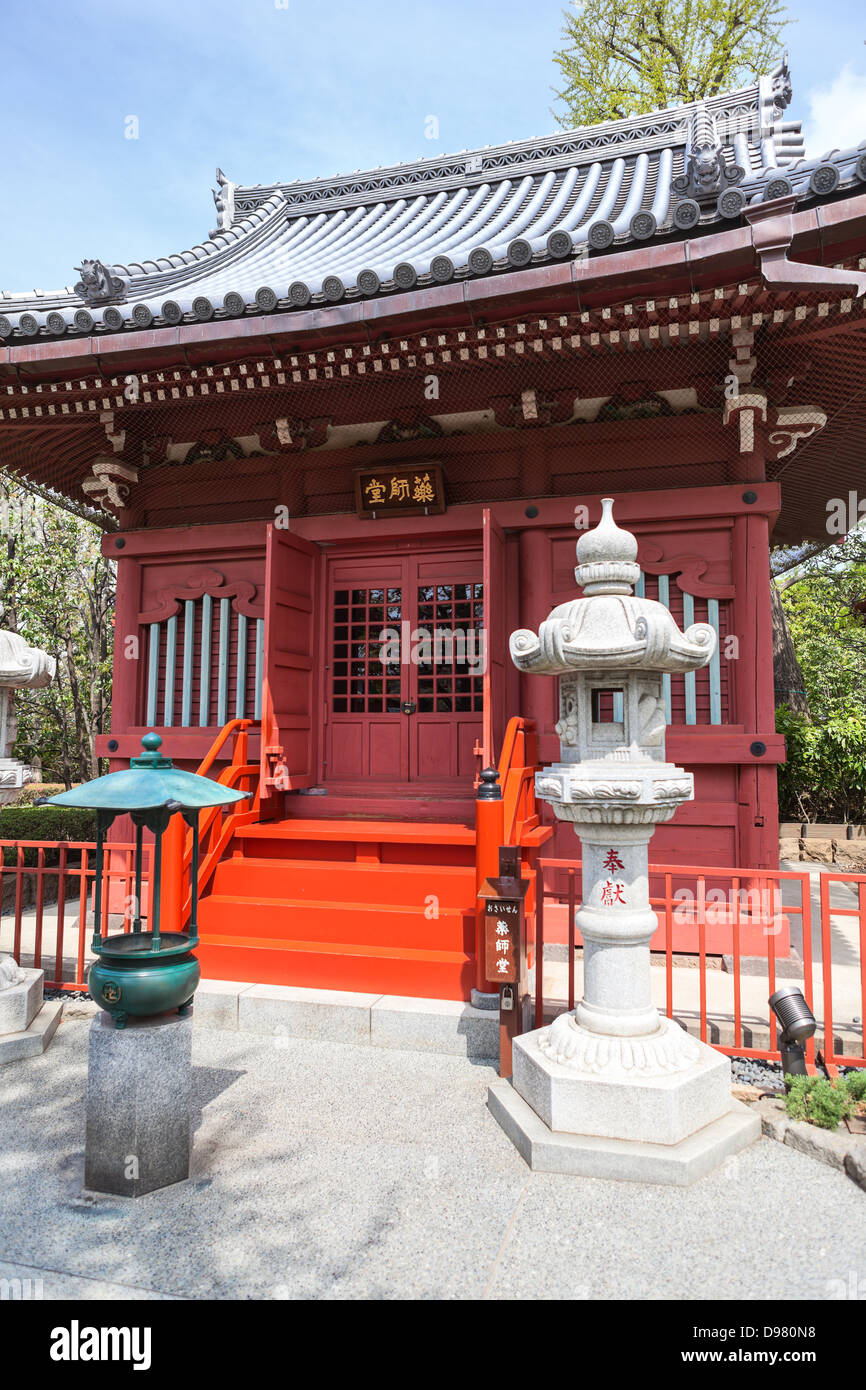 Yakushido Hall building on the territory of Senso-ji shrine, Asakusa ...