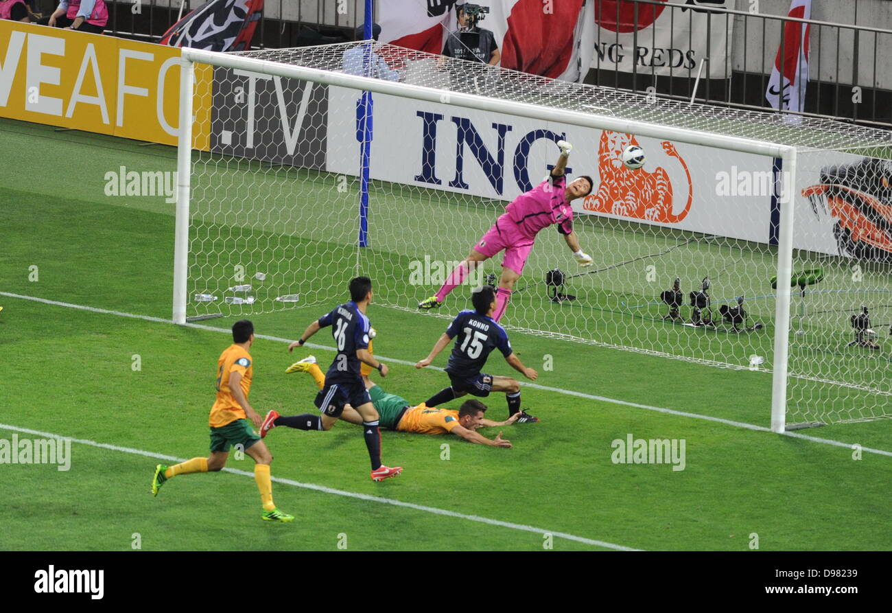 Japan goalkeeper eiji kawashima during hi-res stock photography and ...