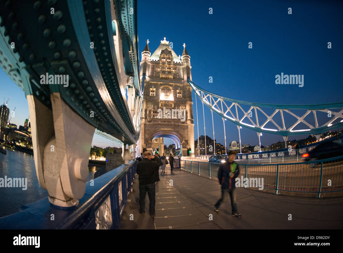 Pedestrian bridge top view hi-res stock photography and images - Alamy