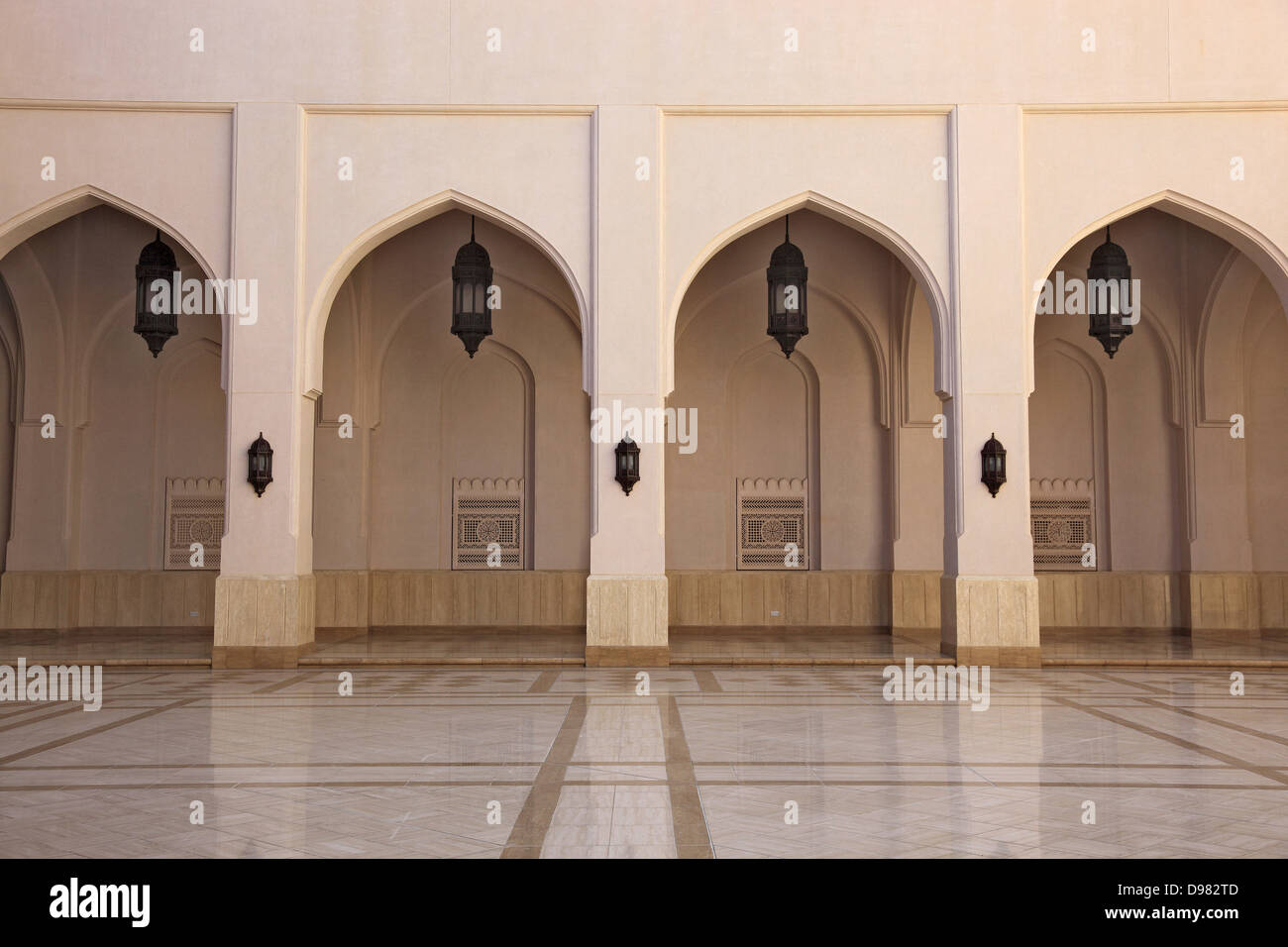 Sultan Qaboos Moschee, Friday mosque, Salalah, Oman Stock Photo - Alamy