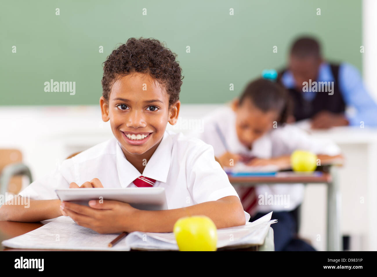 Smart primary school girl hi-res stock photography and images - Alamy