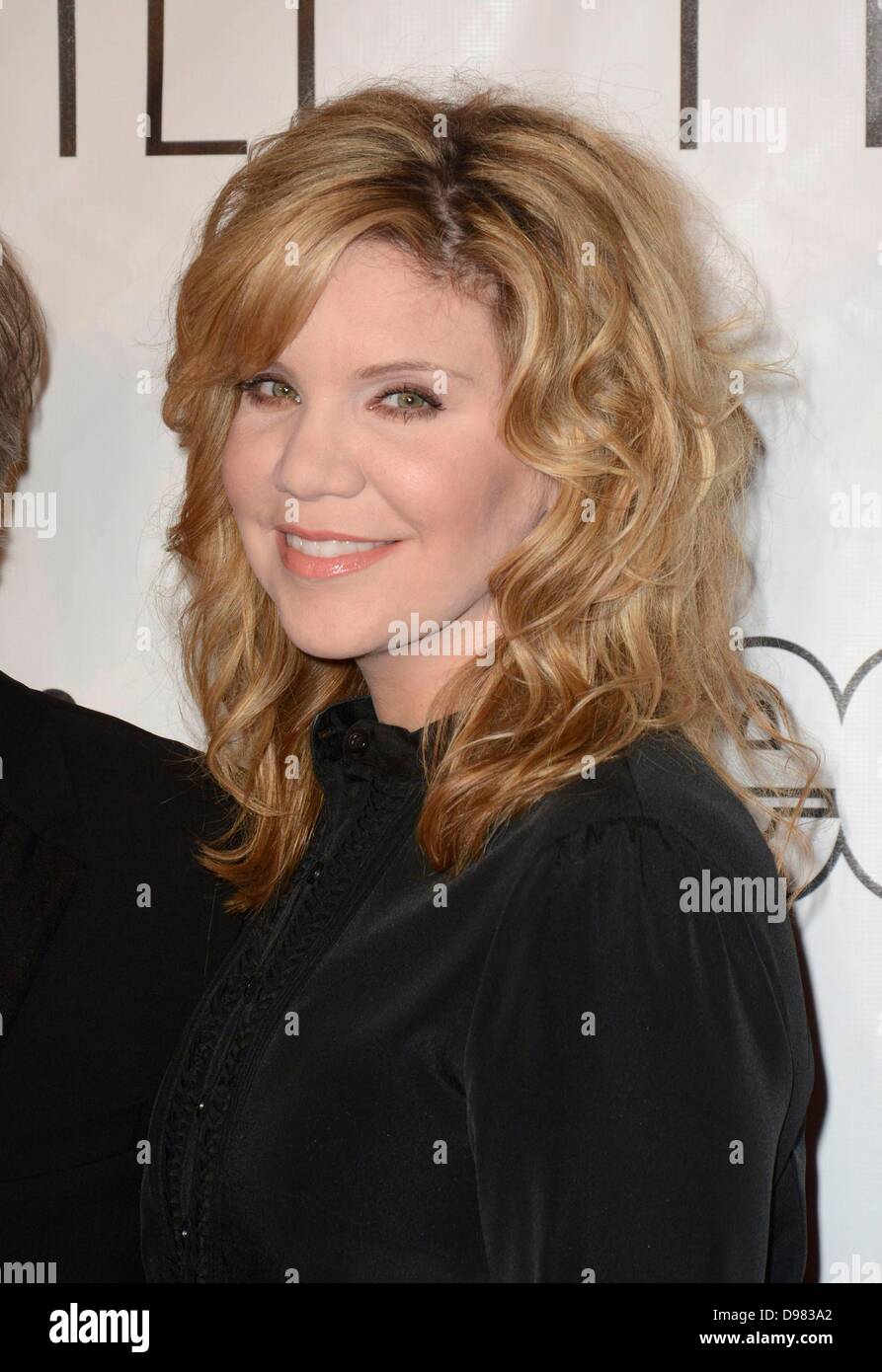 New York, USA. 13th June, 2013. Alison Krauss at arrivals for ...
