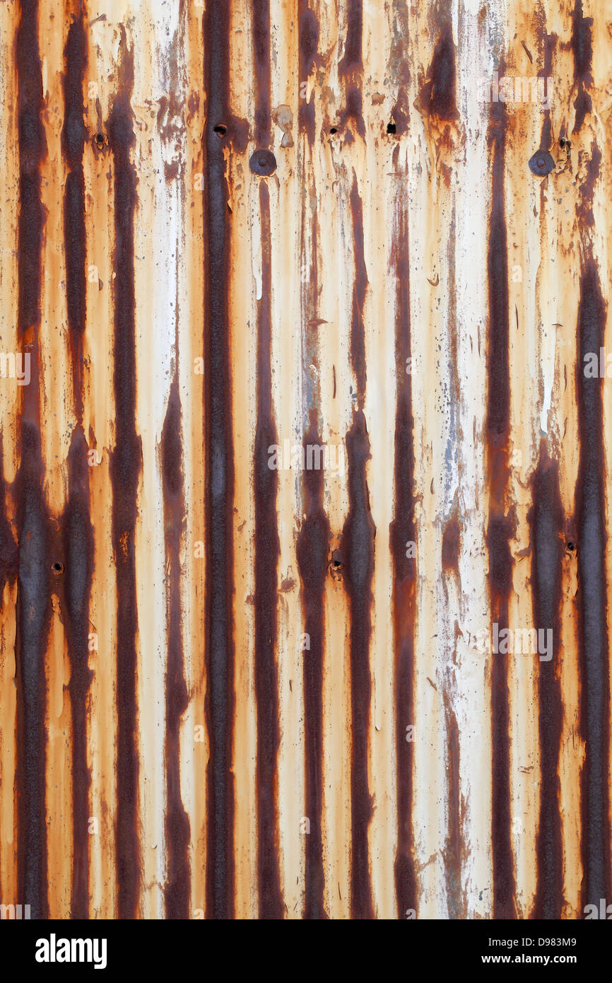 Yellow corrugated iron roof hi-res stock photography and images - Alamy