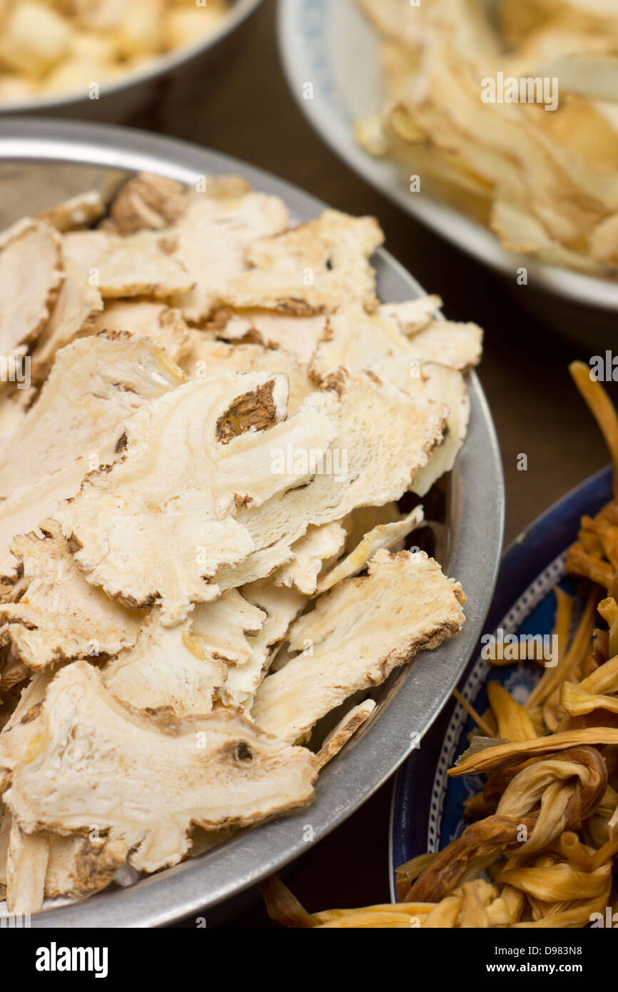 Angelica sinensis or Female Ginseng Stock Photo - Alamy